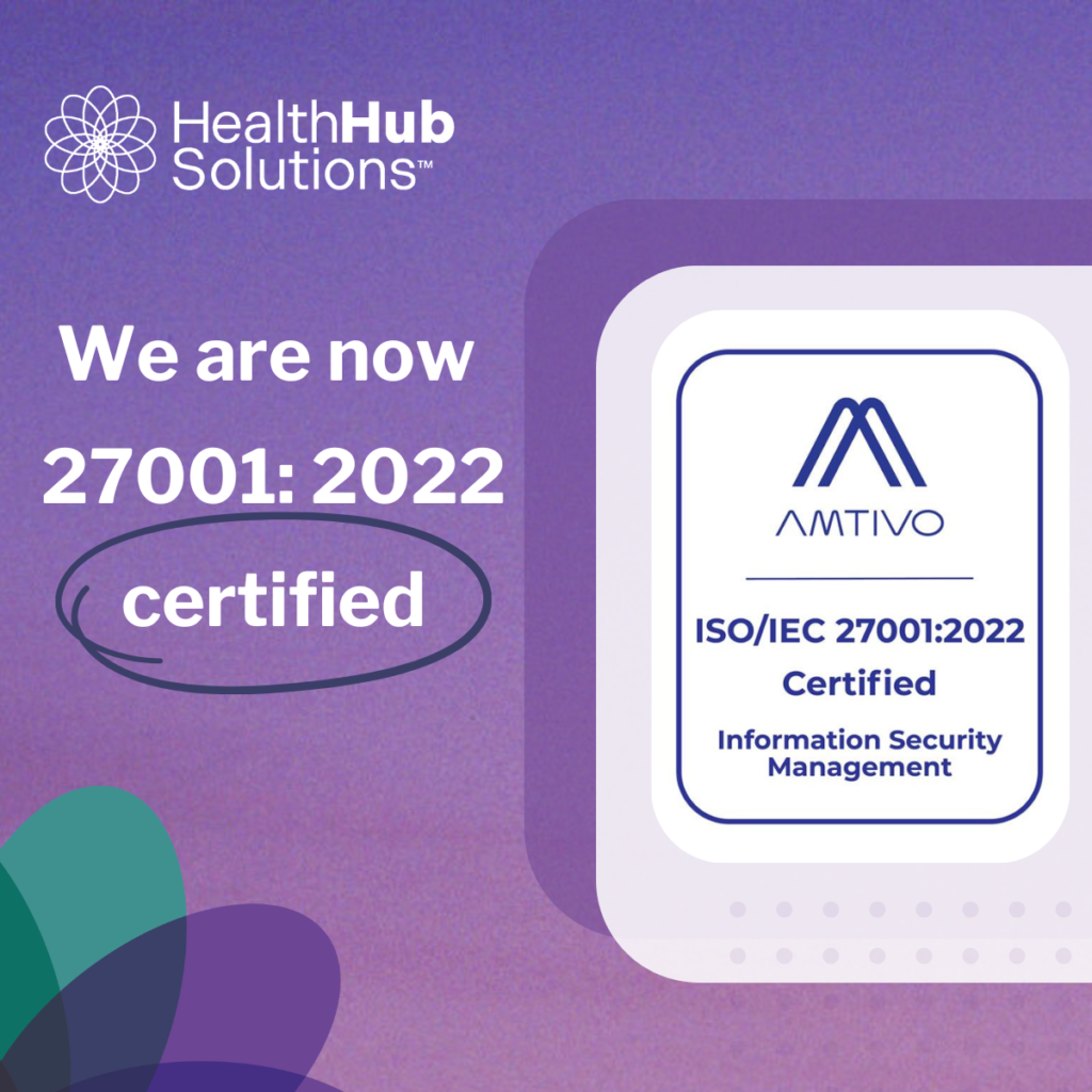 HealthHub Solutions Achieves ISO 27001:2022 Certification, Leading the ...
